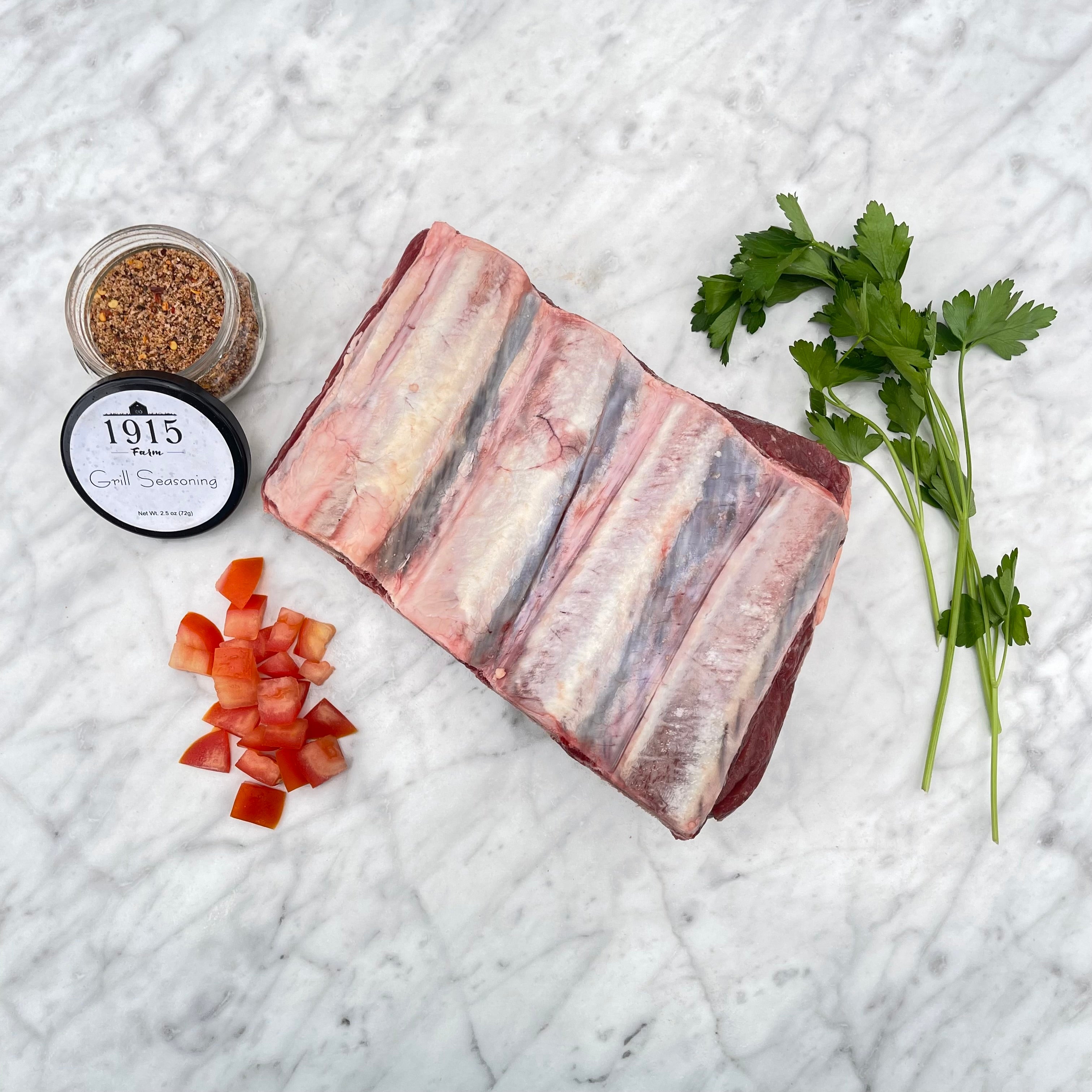Texas Grass fed Beef Short Ribs - Order Online for Home Delivery – 1915 ...